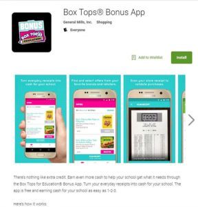 Box Tops Bonus App - The Easy Way to Earn Money for Your School