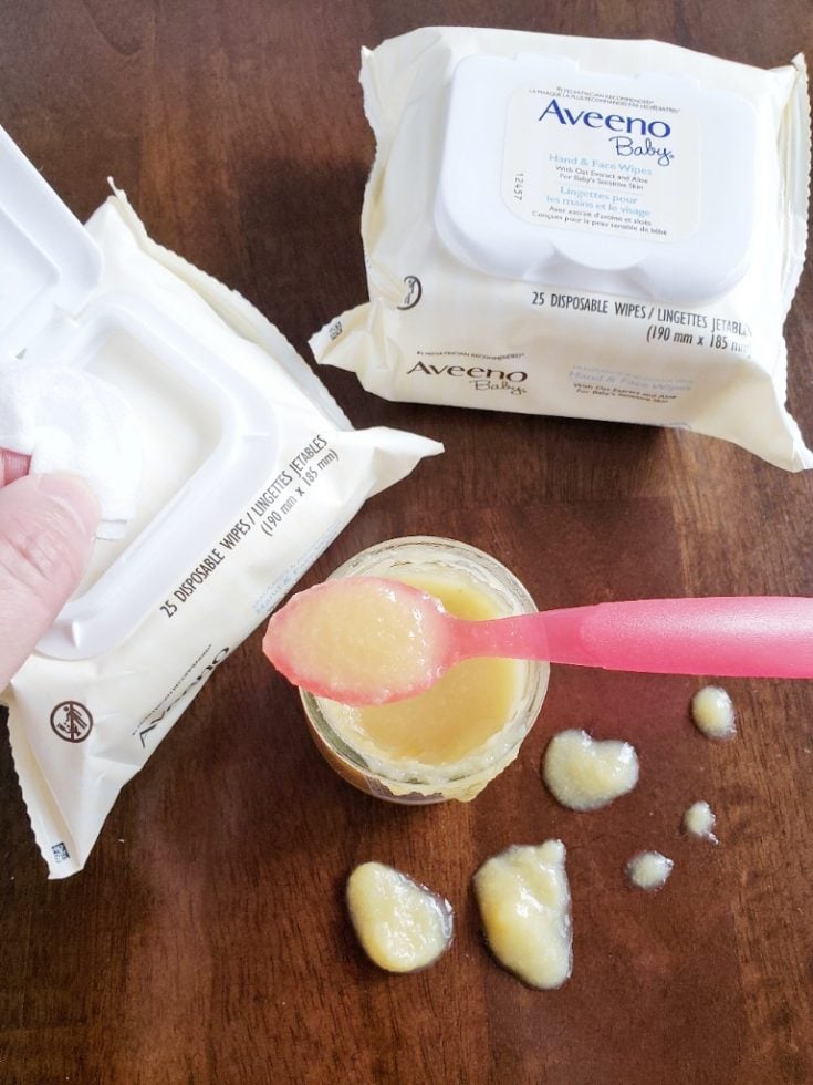 Mess Cleanup Made Easier with AVEENO® Baby Wipes