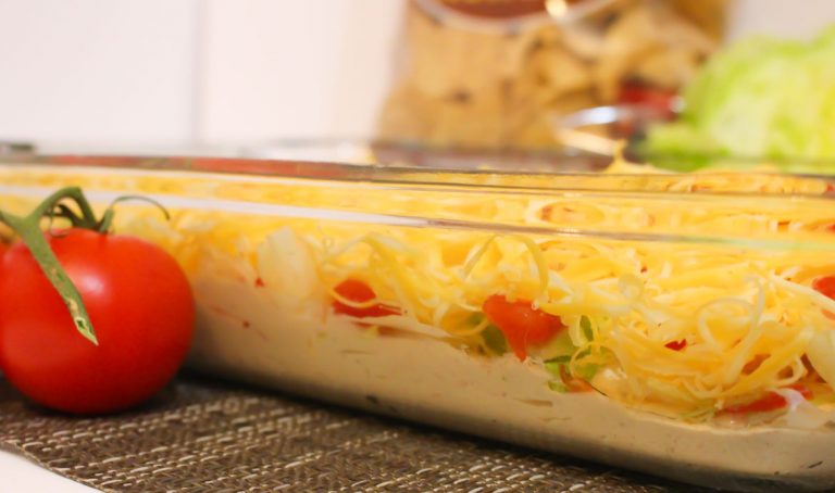 Oh So Easy Cold Taco Dip Recipe Only Six Ingredients