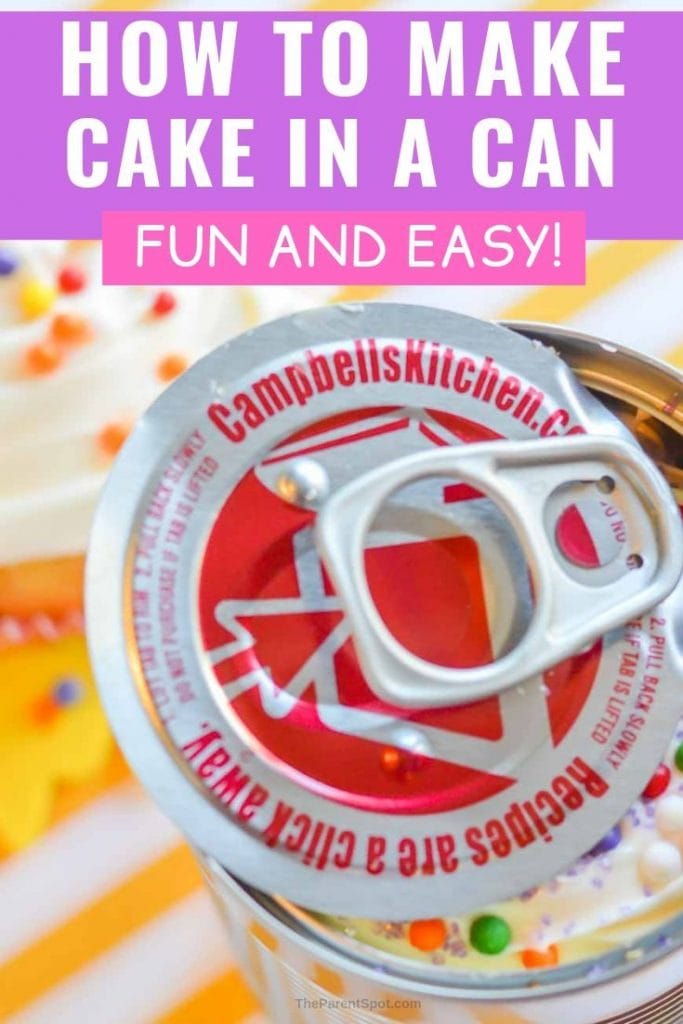 How To Make Cake In A Can