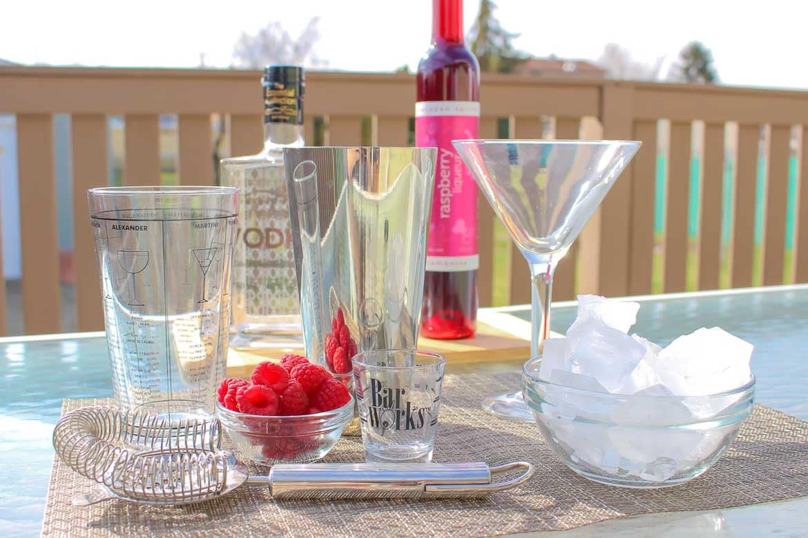 Easy Raspberry Martini