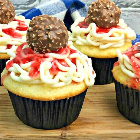 Easy Spaghetti Cupcakes Recipe