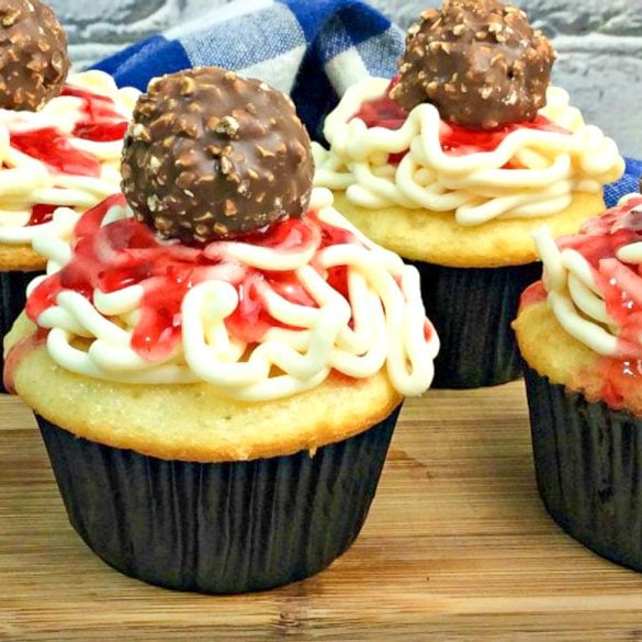 Easy Spaghetti Cupcakes Recipe