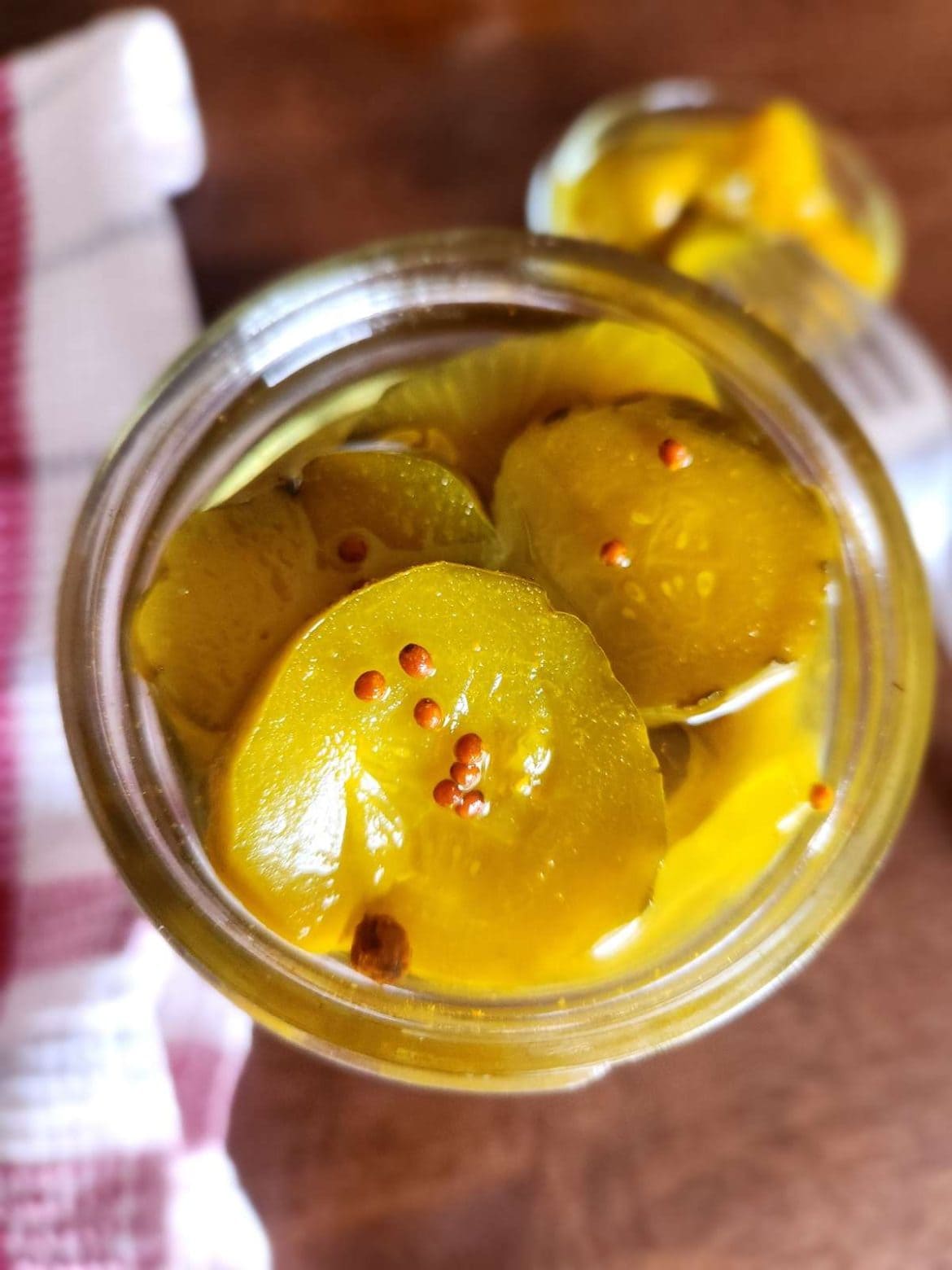 Sweet Turmeric Bread and Butter Pickles Recipe