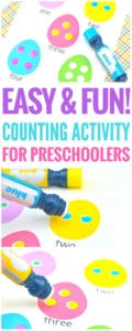 Free Easter Egg Dot Marker Printable Counting Activity for Preschoolers