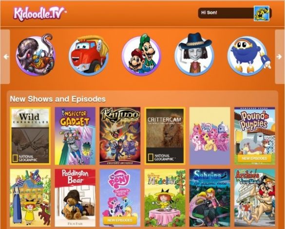 Kidoodle.TV - Easy To Use Video Streaming For Kids